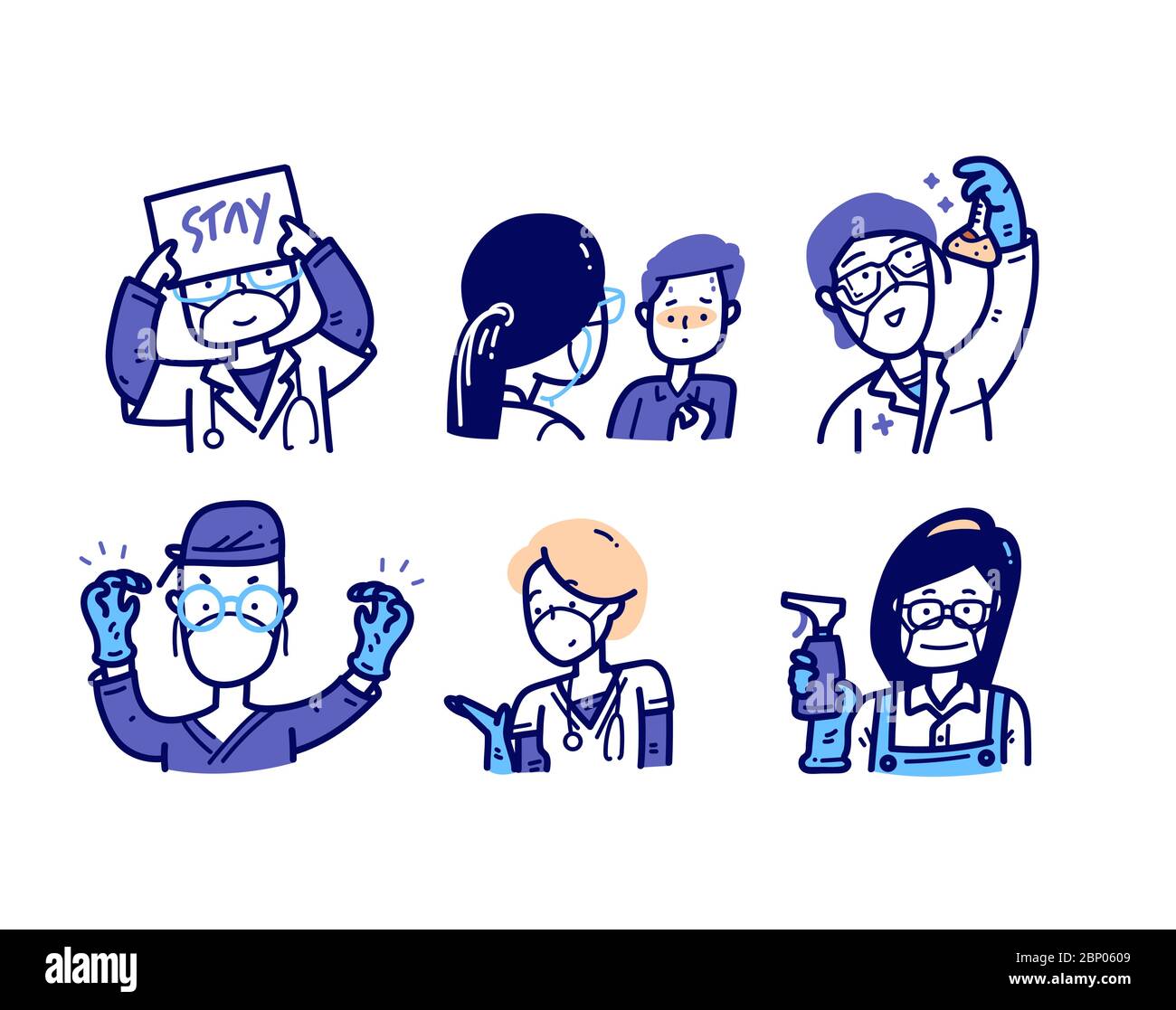 Nurse insurance icon cartoon Cut Out Stock Images & Pictures - Alamy