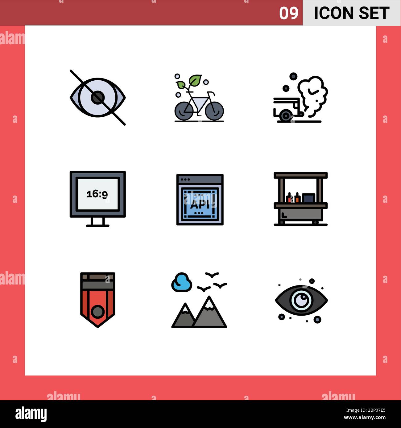 Hd scenery Stock Vector Images - Alamy