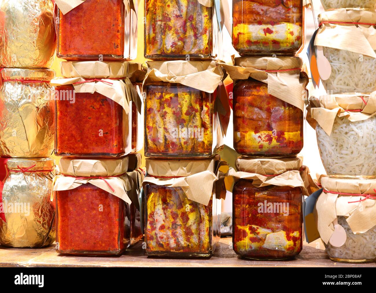Preserved foods jars dried hi-res stock photography and images - Alamy