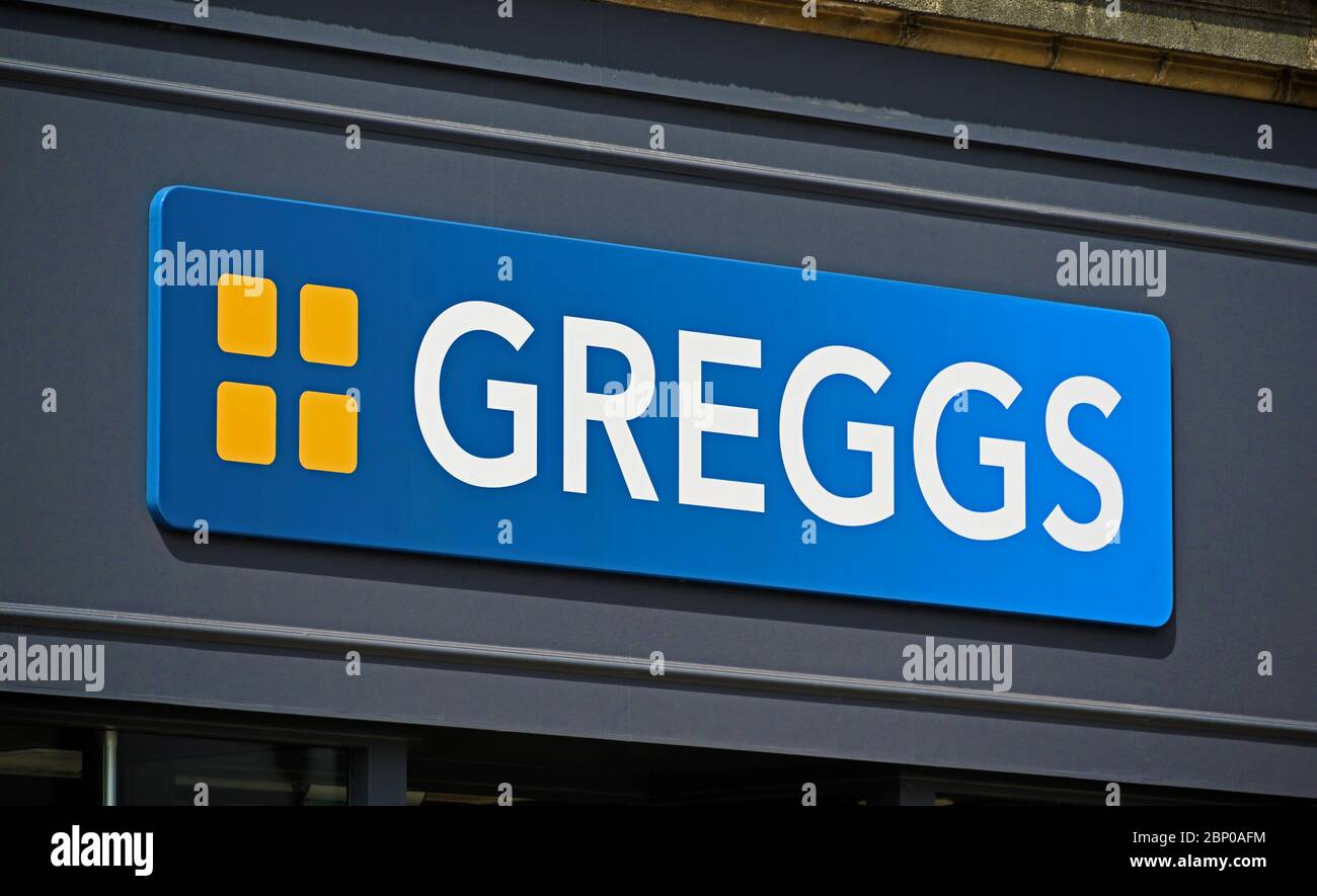Greggs logo hi-res stock photography and images - Alamy