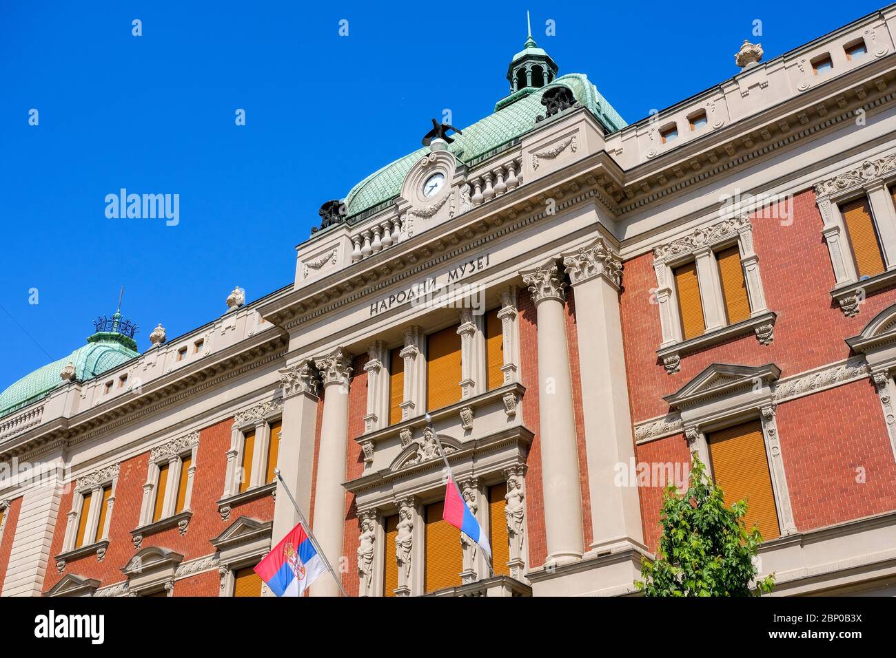 Belgrade / Serbia - May 16, 2020: National Museum of Serbia, the ...