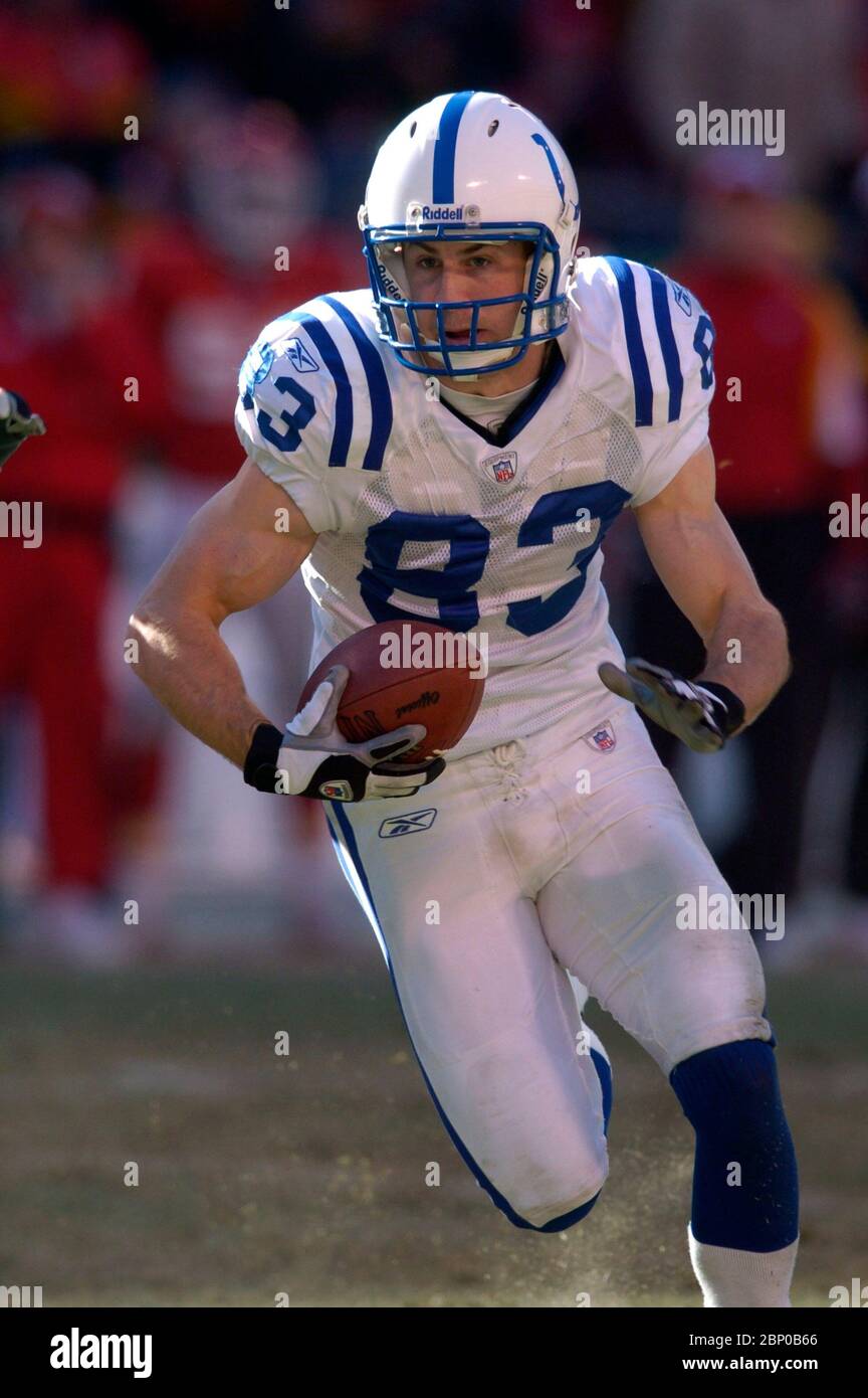 Kansas City, United States. 11th Jan, 2004. Indianapolis Colts receiver ...