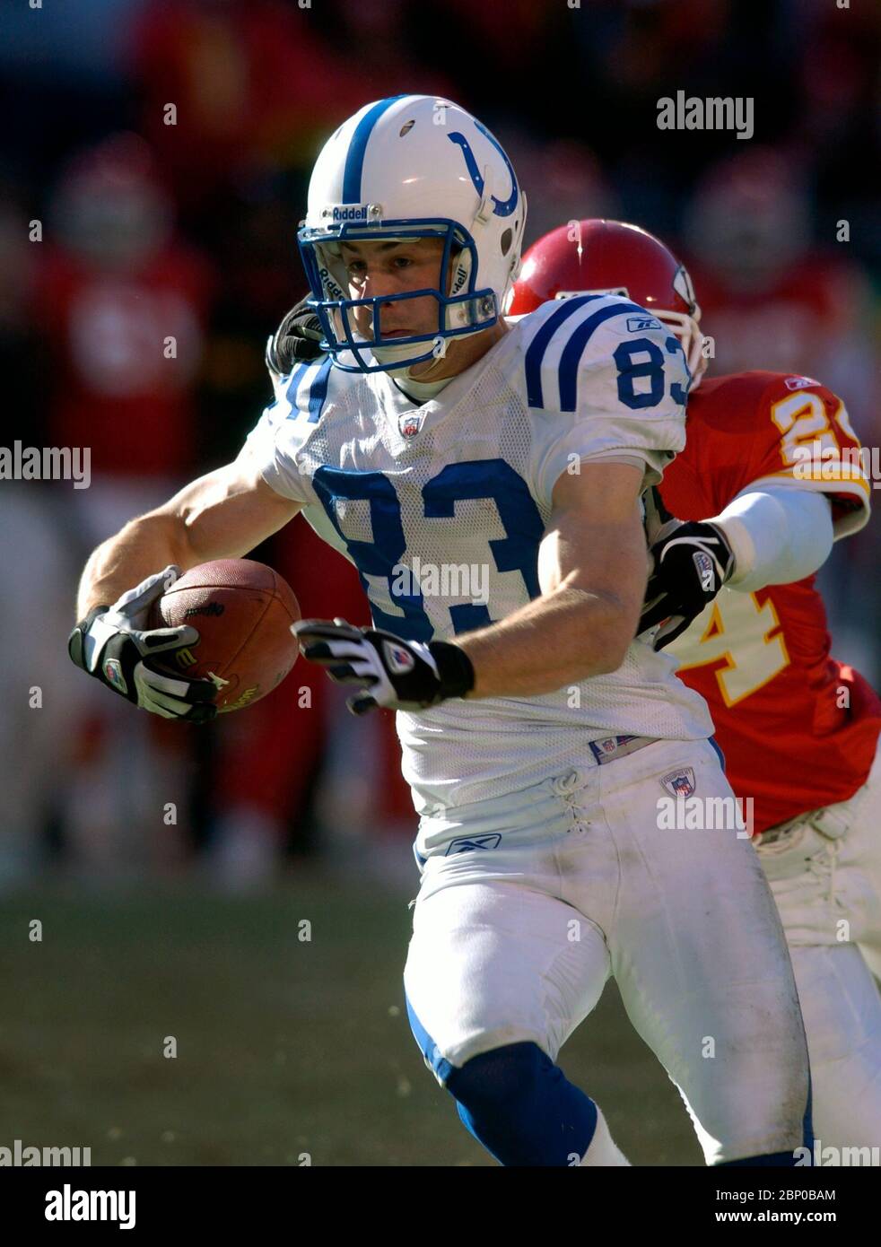 Kansas City, United States. 11th Jan, 2004. Indianapolis Colts receiver ...