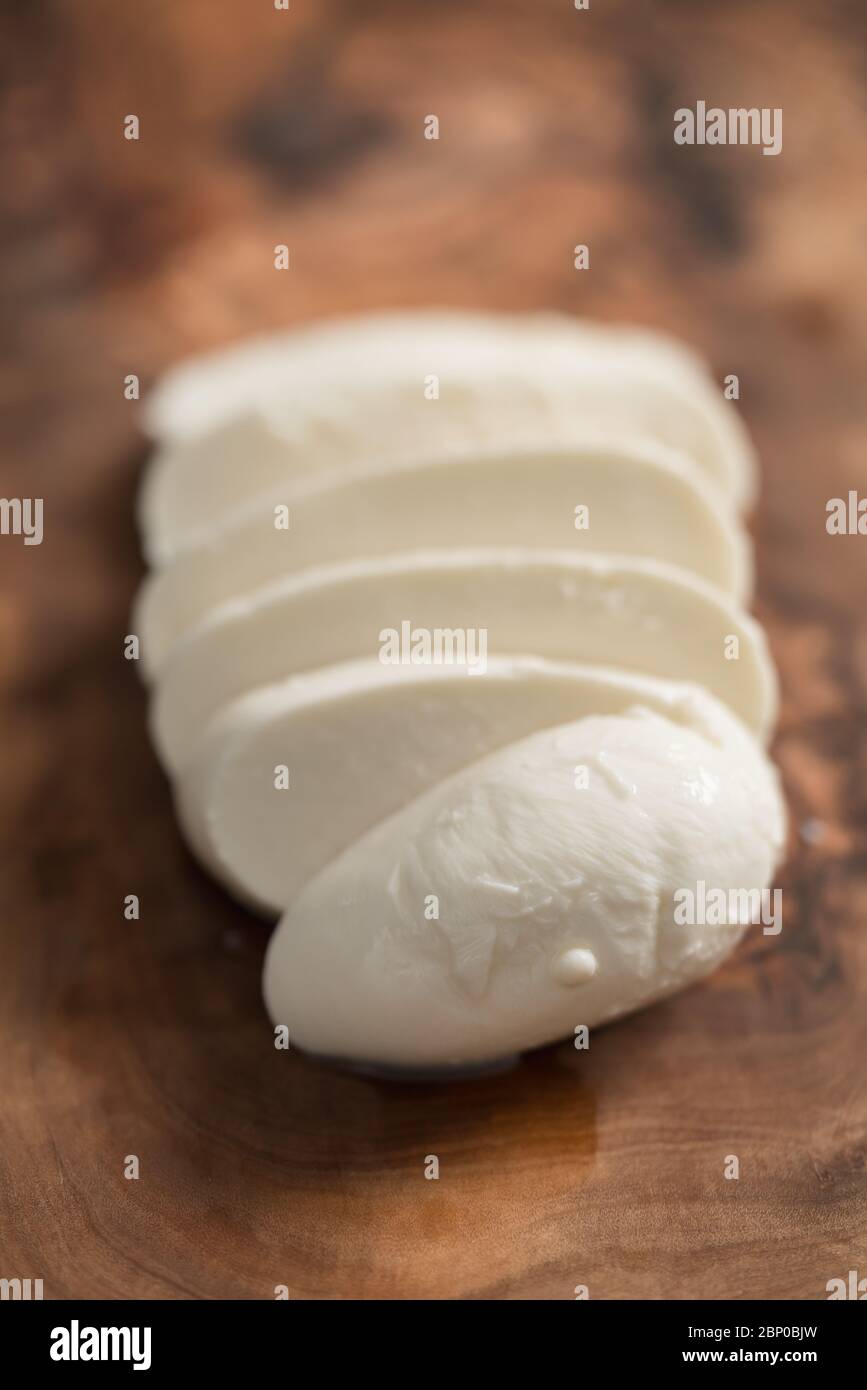 Sliced mozzarella cheese hi-res stock photography and images - Alamy