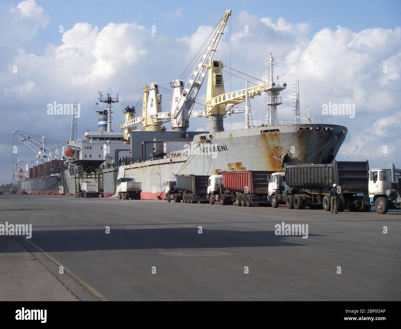 Ship NTABENI Stock Photo - Alamy