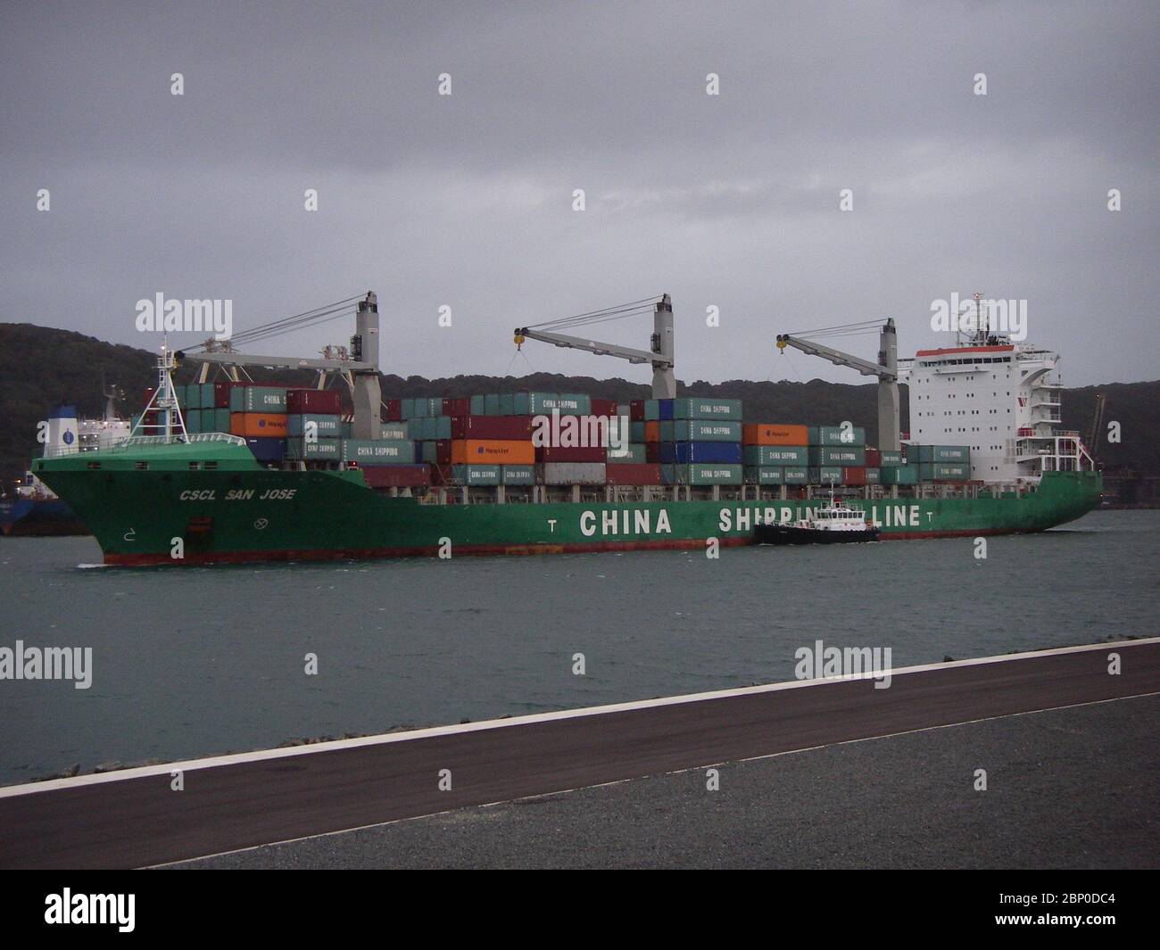 Ship CSCL SAN JOSE Stock Photo - Alamy