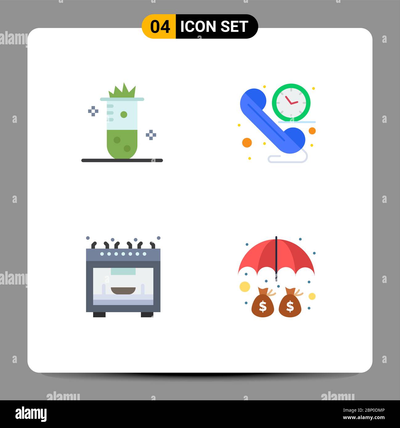 4 Thematic Vector Flat Icons and Editable Symbols of alcoholic ...
