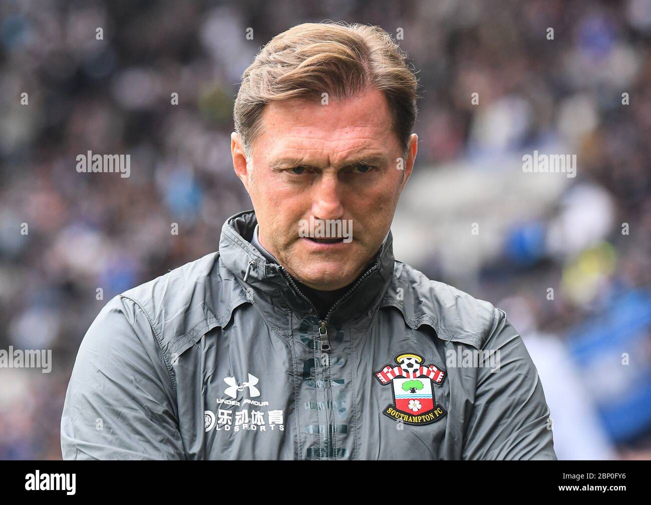 LONDON, ENGLAND - SEPTEMBER 28, 2019: Southampton Manager Ralph ...