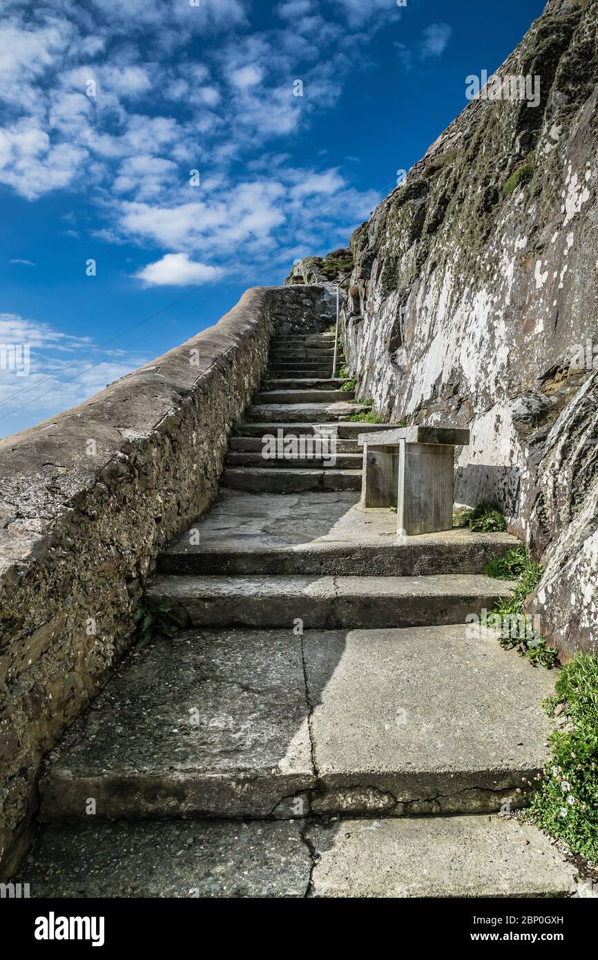 Leading steps hi-res stock photography and images - Alamy