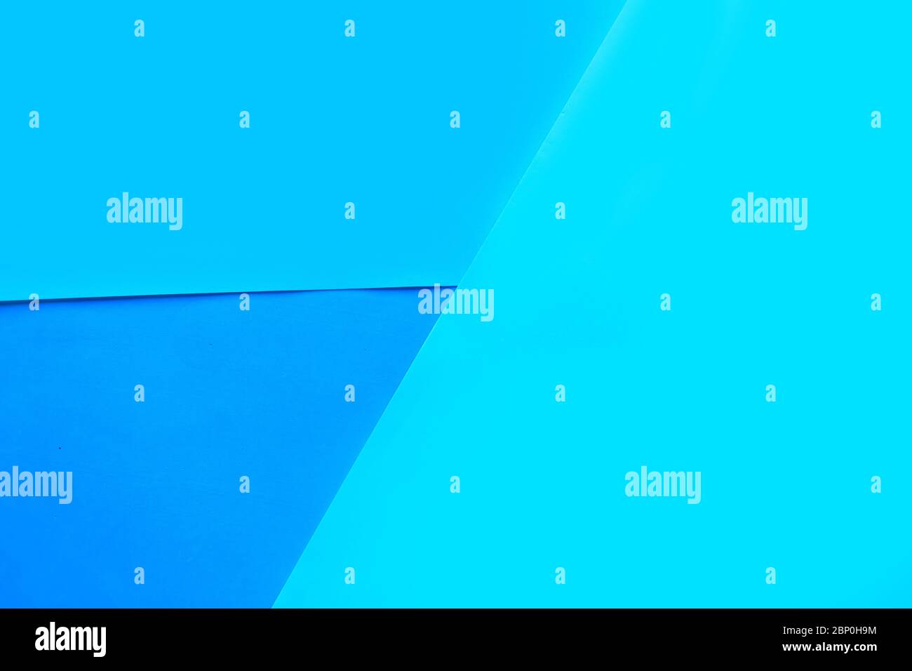 Light blue geometric background. Design concept Stock Photo - Alamy