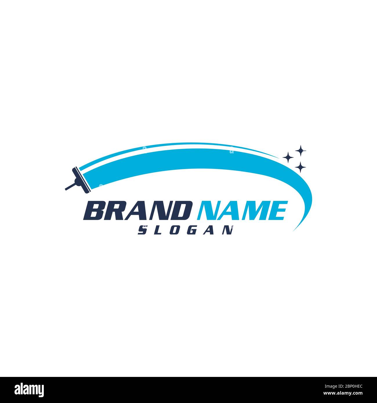 Cleaning company logo hi-res stock photography and images - Alamy