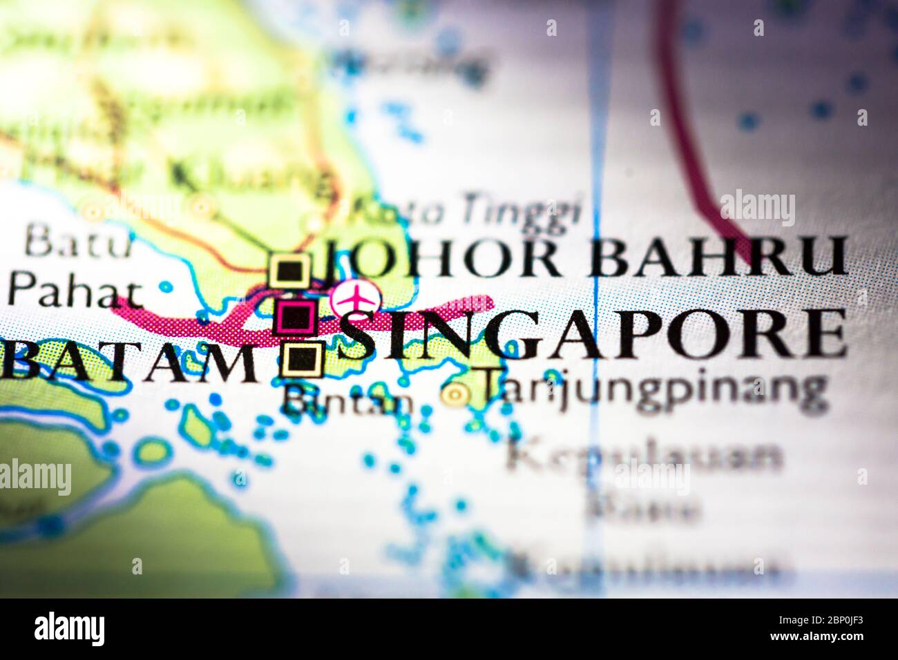 Singapore Location In Asia