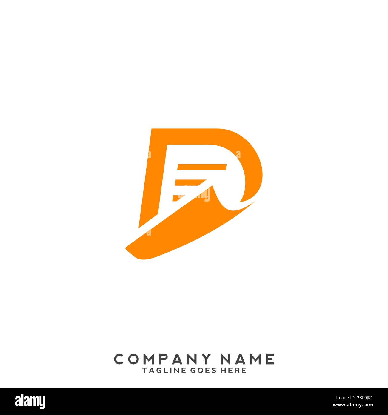 Letter d logo hi-res stock photography and images - Alamy