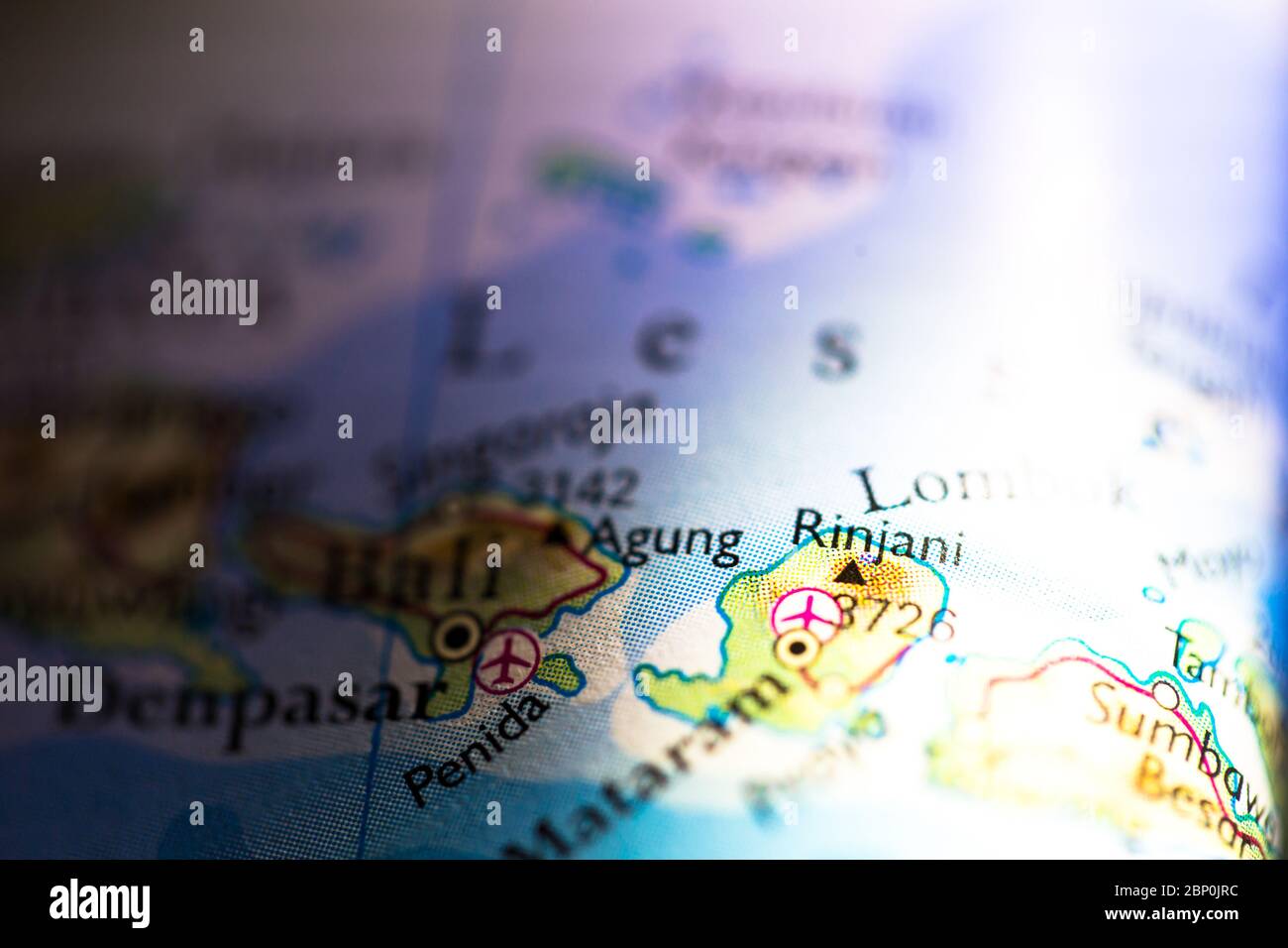 Lombok map hi-res stock photography and images - Alamy