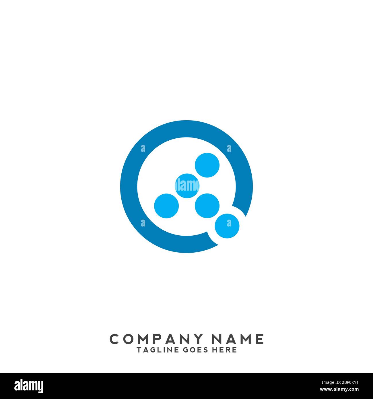 T letter logo Stock Vector Images - Alamy