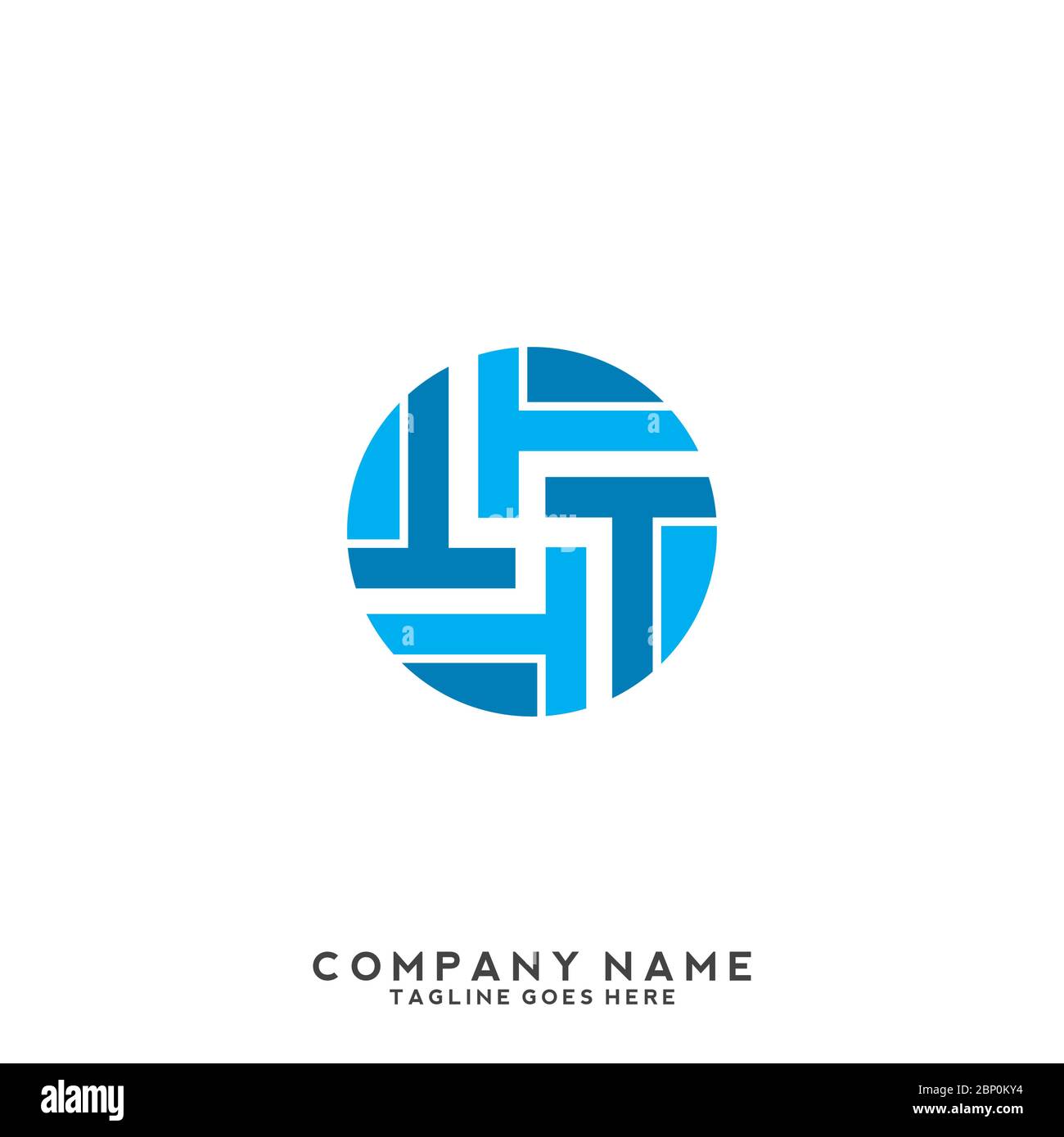 Modern t logo vector vectors hi-res stock photography and images - Alamy