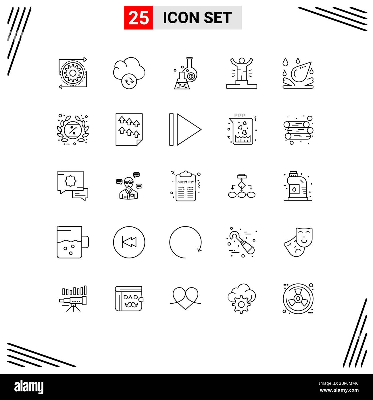 Symbols of success Cut Out Stock Images & Pictures - Alamy