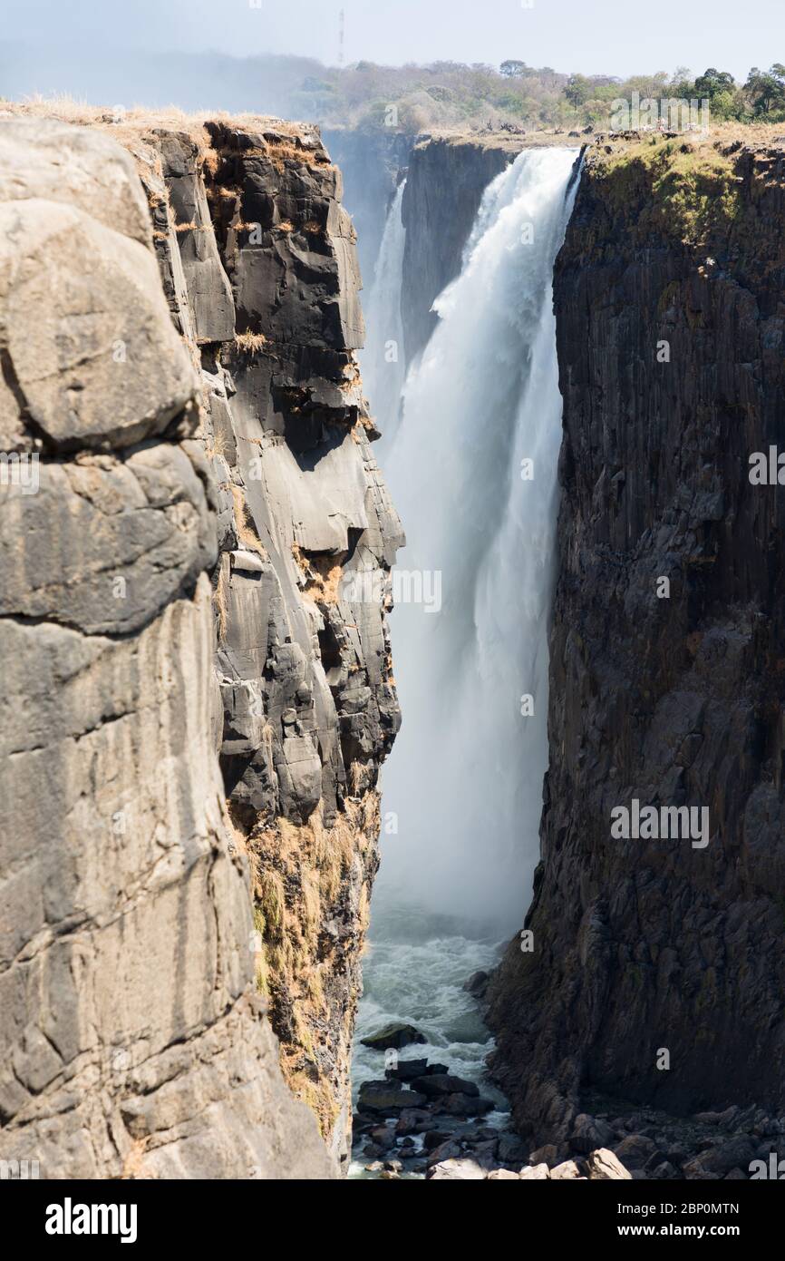 Victoria falls in September, Zimbabwe Stock Photo - Alamy