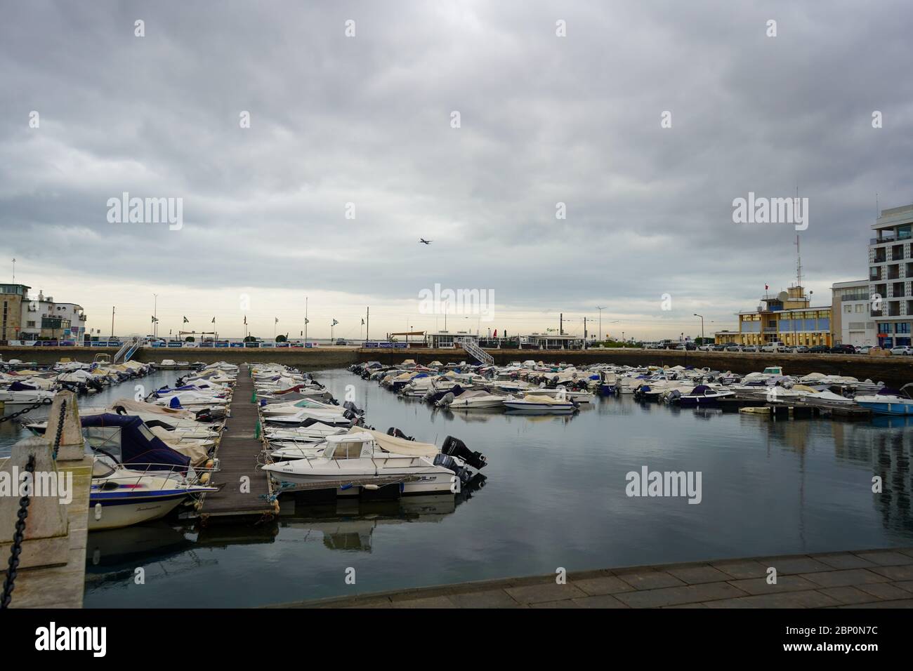 A lot of boats in the port of Faro, Portugal Stock Photo - Alamy