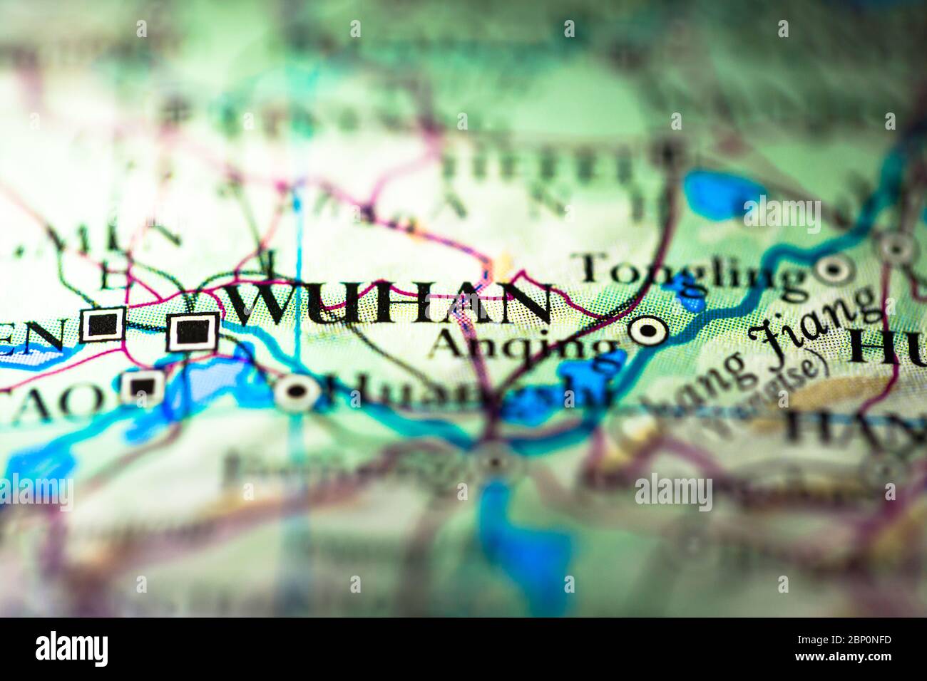 Hubei map hi-res stock photography and images - Alamy