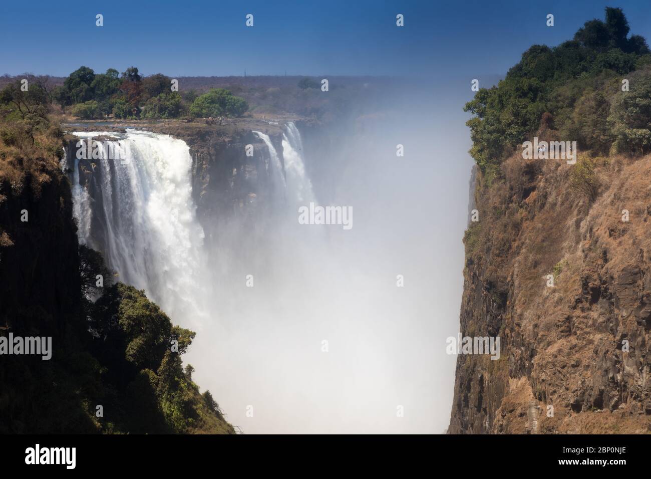 Victoria Falls Zimbabwe in September Stock Photo - Alamy