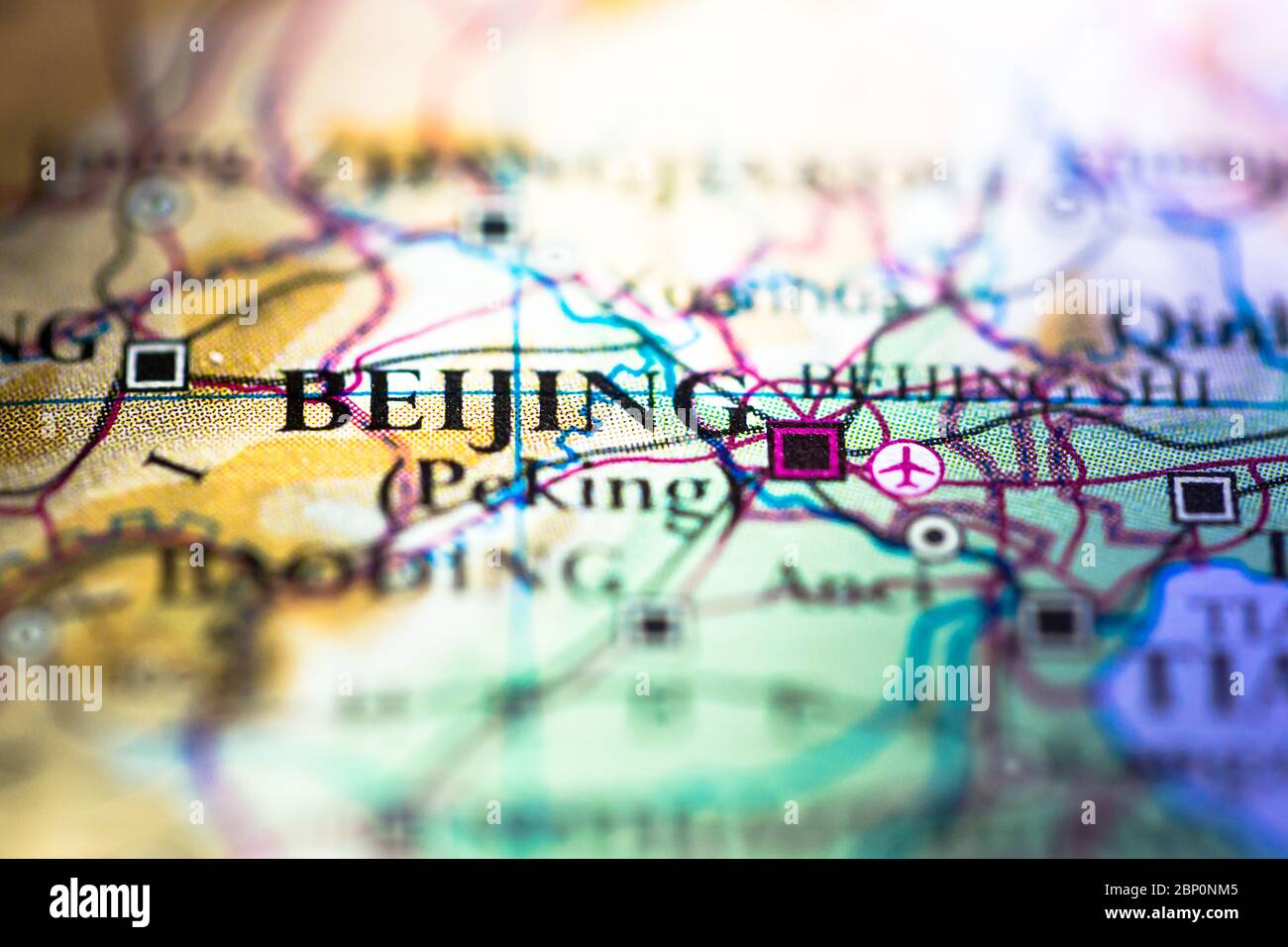 China political map capital beijing hi-res stock photography and images ...