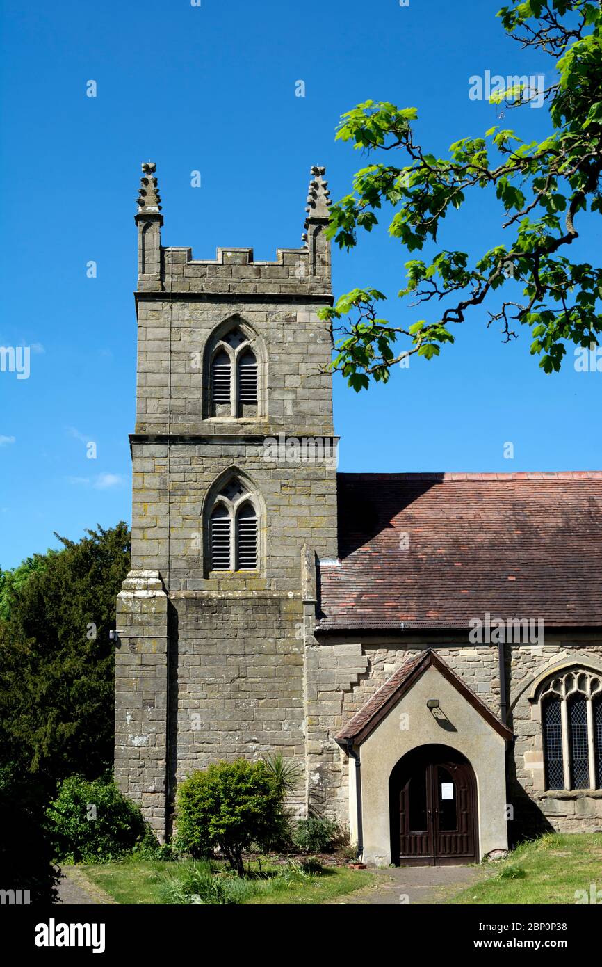 St. Michael`s Church, Budbrooke, Warwickshire, England, UK Stock Photo ...