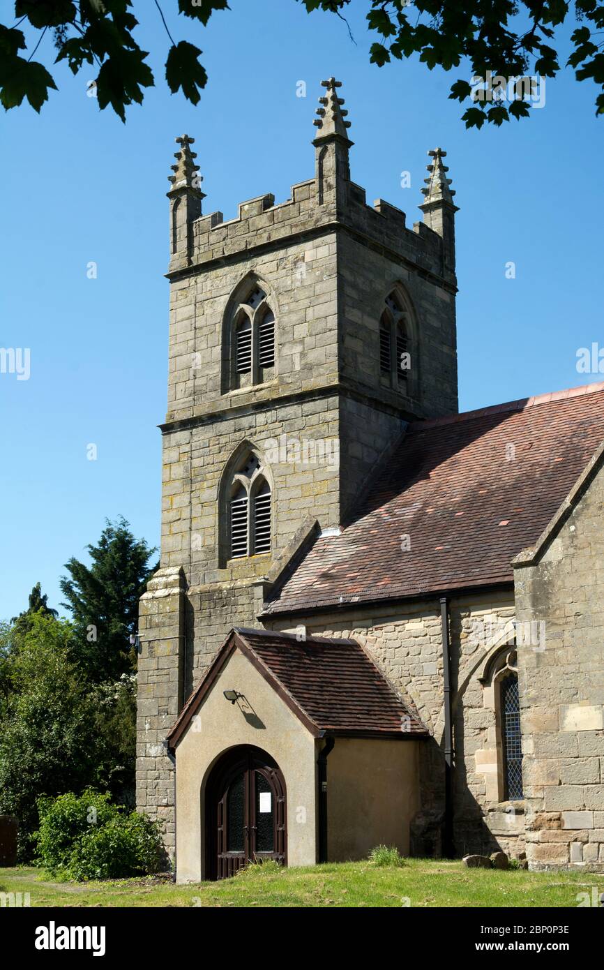 St. Michael`s Church, Budbrooke, Warwickshire, England, UK Stock Photo ...