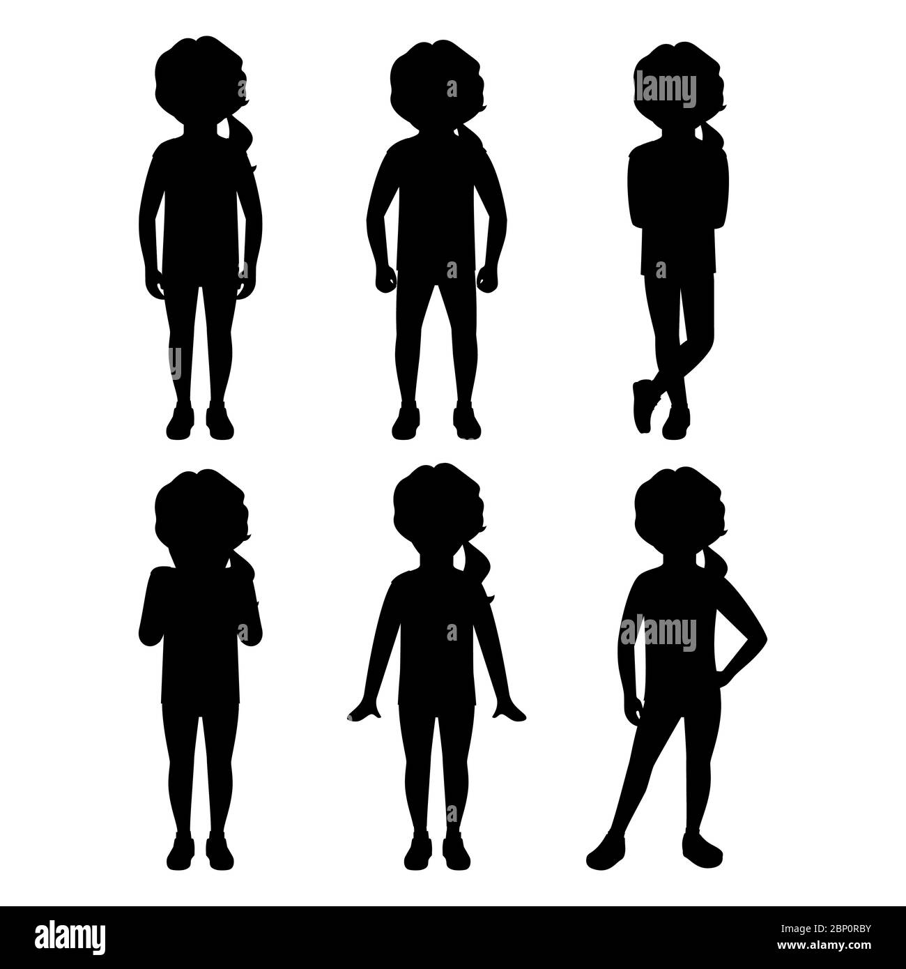 Teens together Stock Vector Images - Alamy