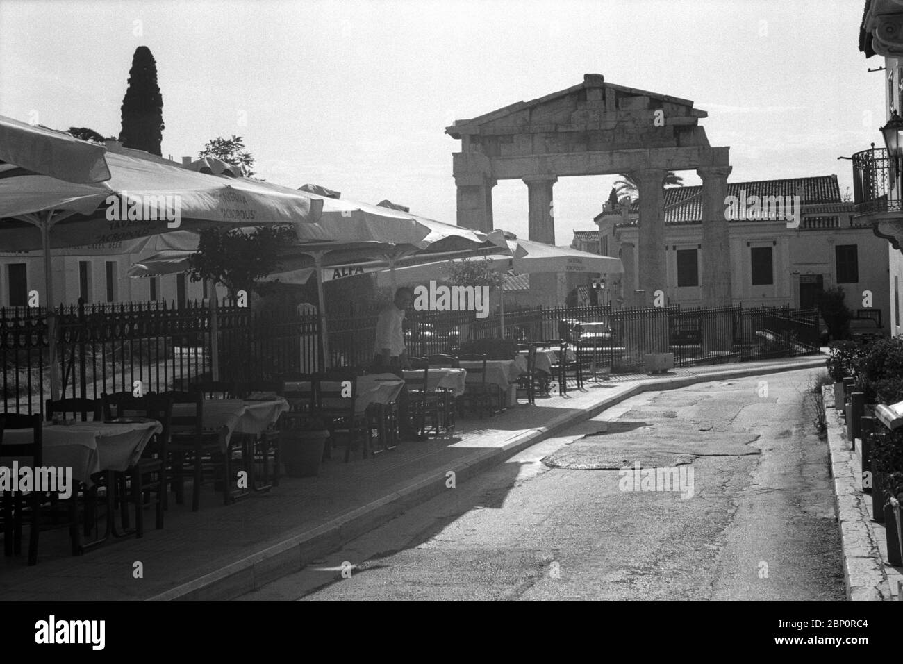 Agora of athens Black and White Stock Photos & Images - Alamy
