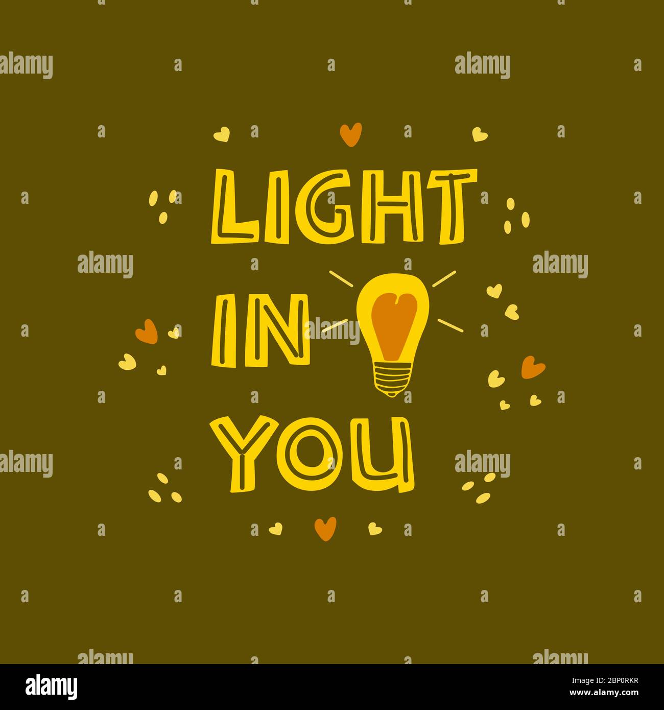 The light shines Stock Vector Images - Alamy