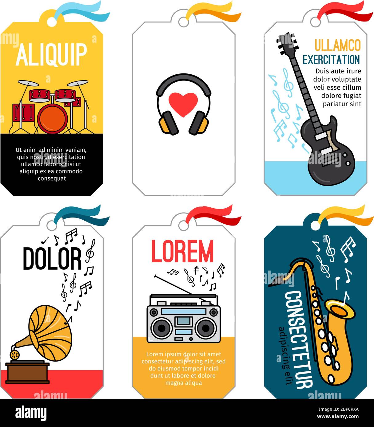 Musical badge hi-res stock photography and images - Alamy