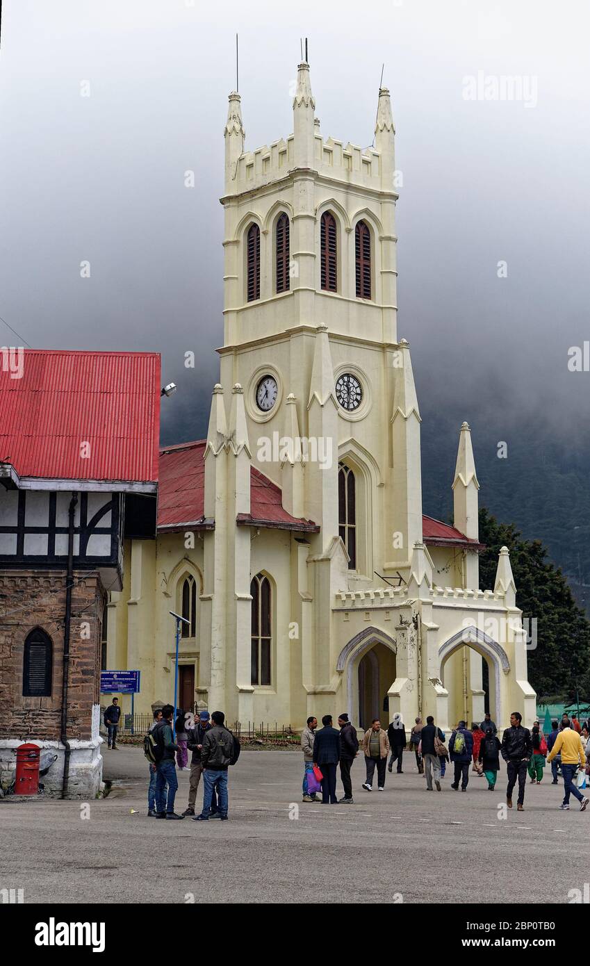 Christ Church in Shimla is the second oldest church in North India ...