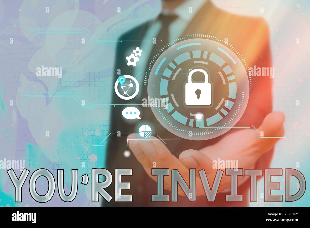 Word writing text You Re Invited. Business photo showcasing make a ...