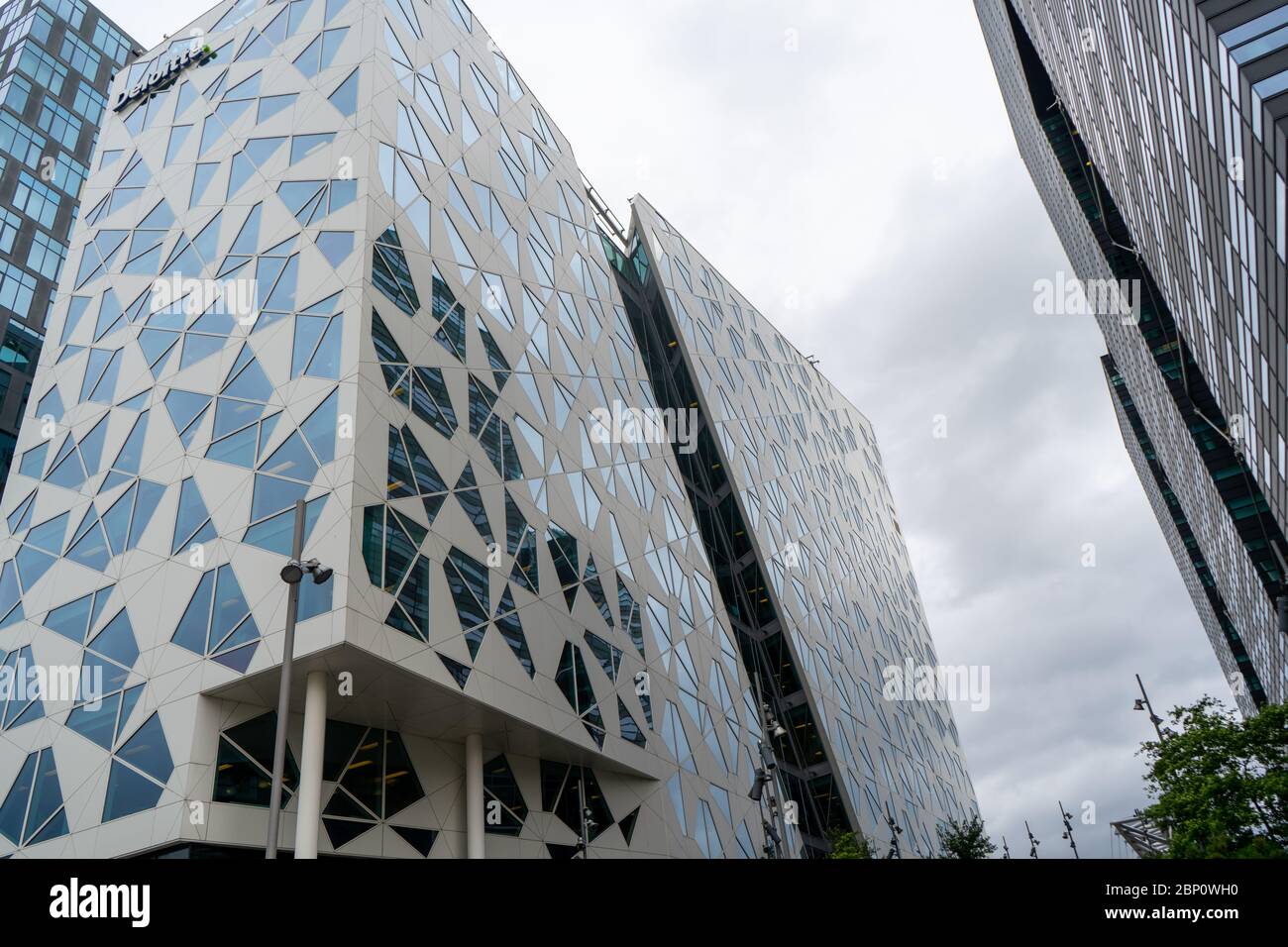 Perfect modern architecture of Oslo: Barcode Project of The Opera ...