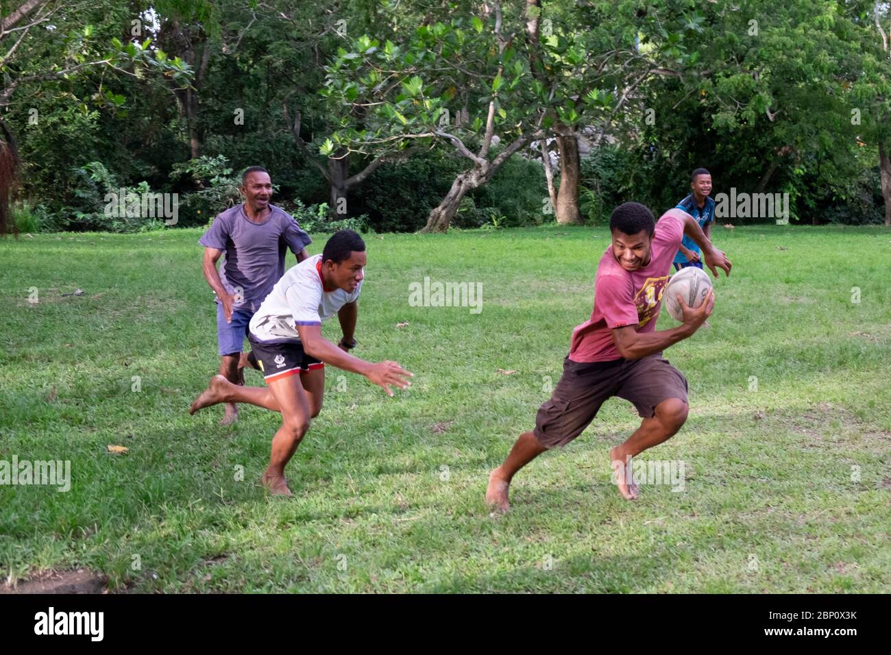 Fijian men hi-res stock photography and images - Alamy