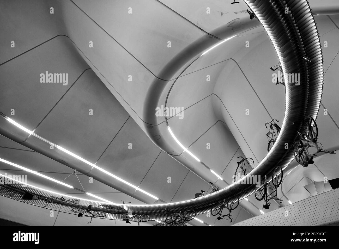 Building riverside museum Black and White Stock Photos & Images - Alamy