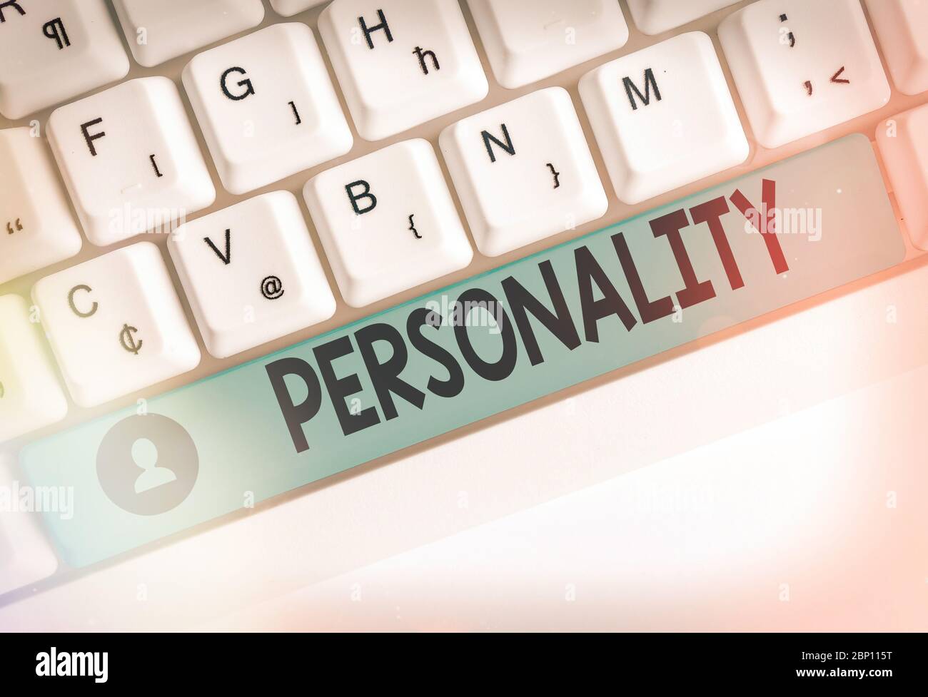 Text sign showing Personality. Business photo showcasing combination ...