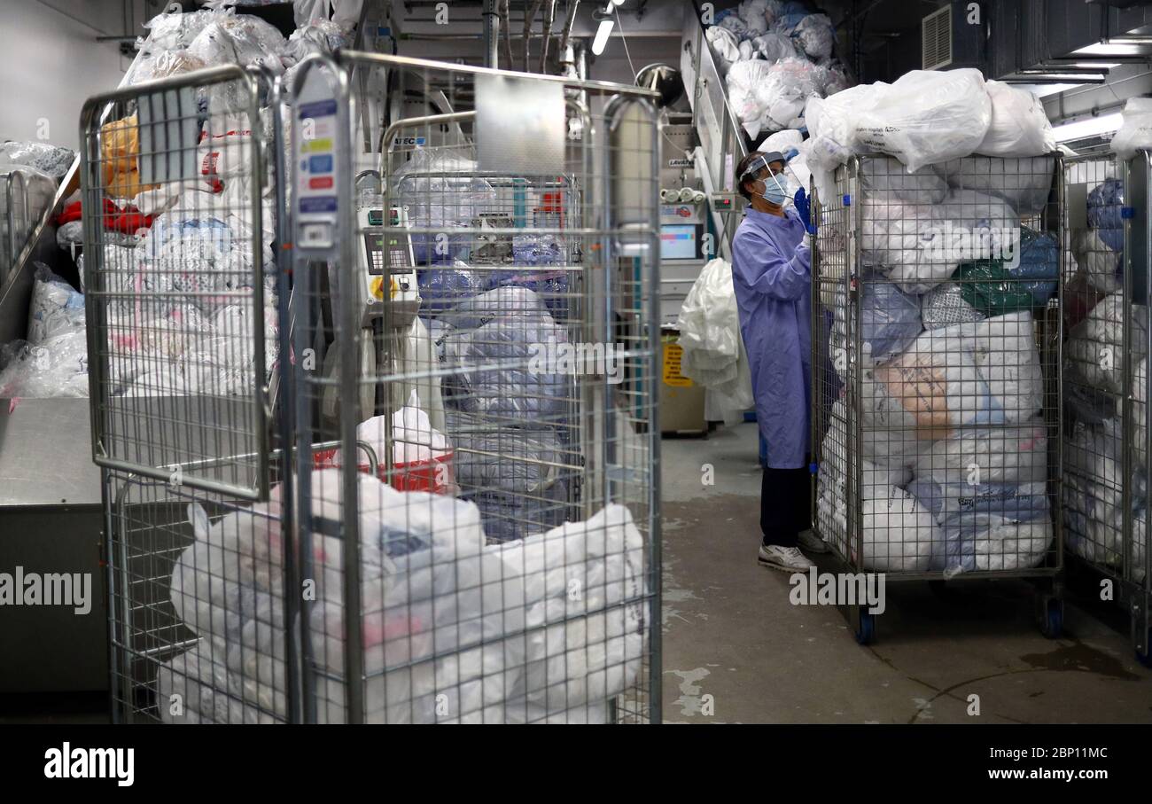 Hospital laundry uk hi-res stock photography and images - Alamy