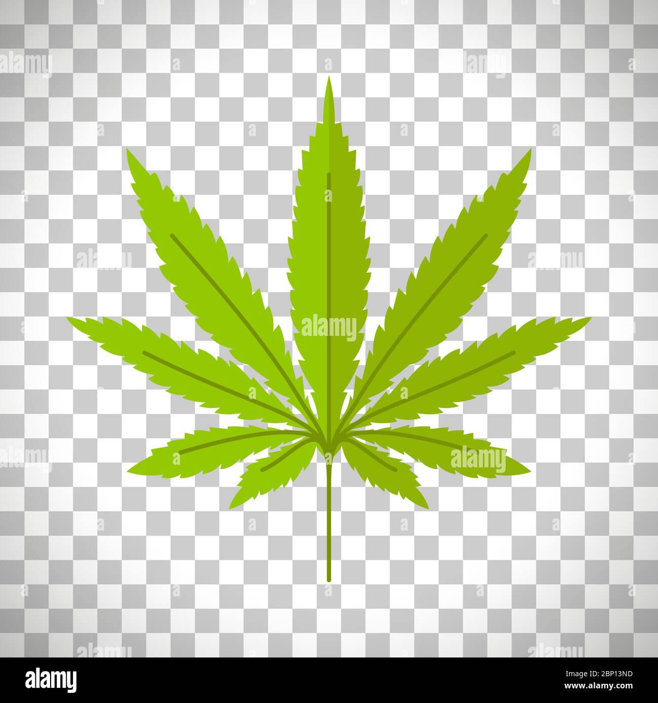 Cannabis. Marijuana leaf vector isolated on transparent background Stock Vector Image & Art - Alamy