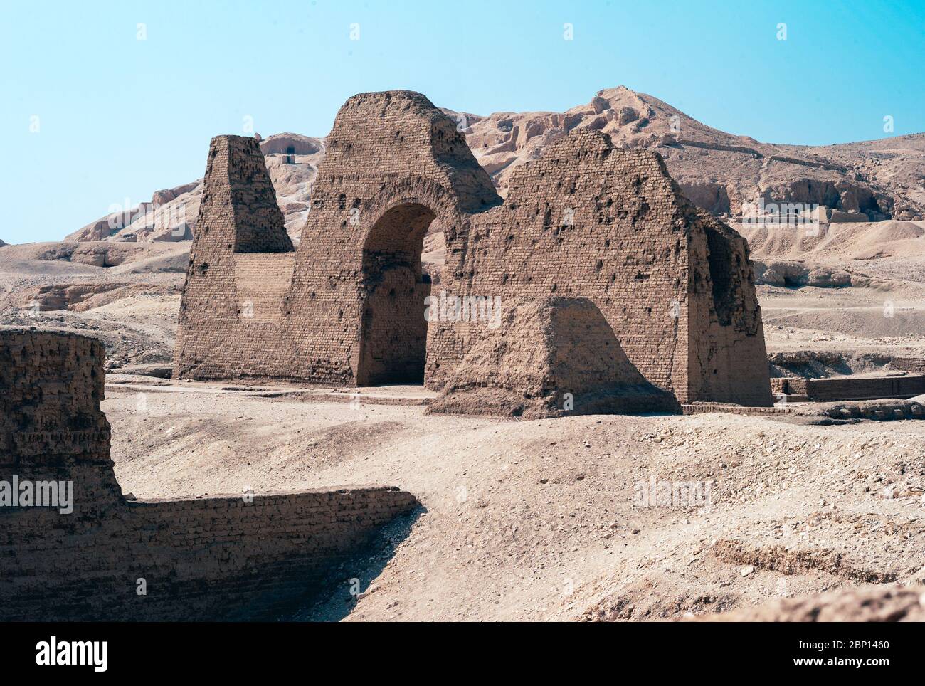 Tomb of Mentuemhat or Montuemhat in the Tombs of the Nobles El Asasif ...