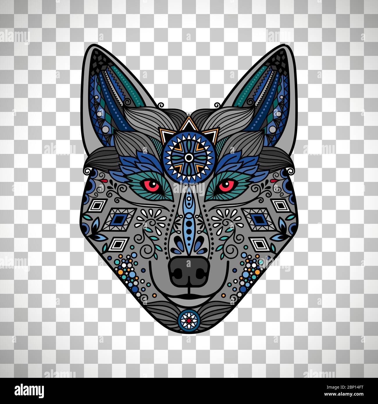 Native Wolf Logo