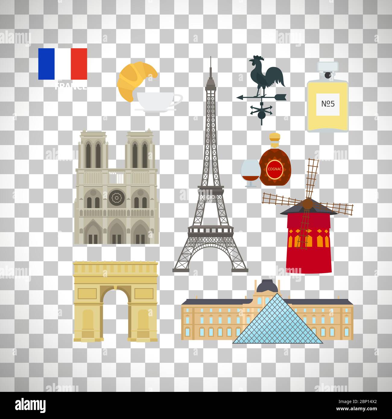 Coffee history france Stock Vector Images - Alamy