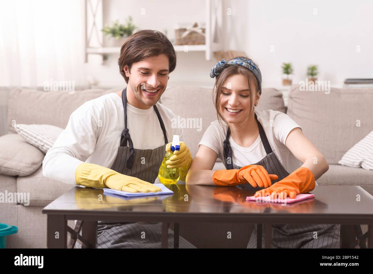 Domestic chores hi-res stock photography and images - Alamy
