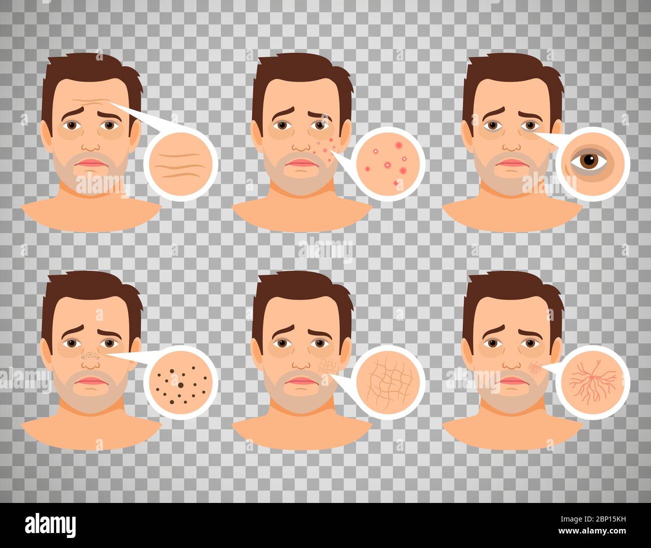 Spots and face Stock Vector Images - Alamy