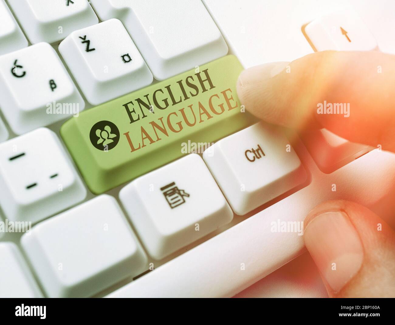 Handwriting text writing English Language. Conceptual photo third ...