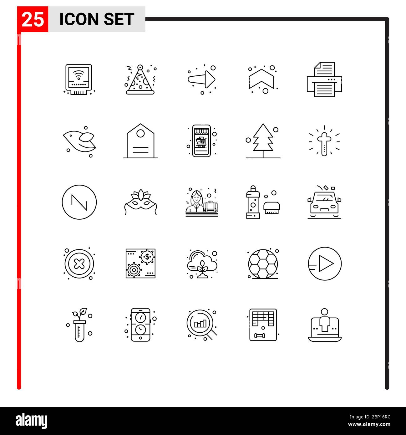 Printer arrows Stock Vector Images - Alamy