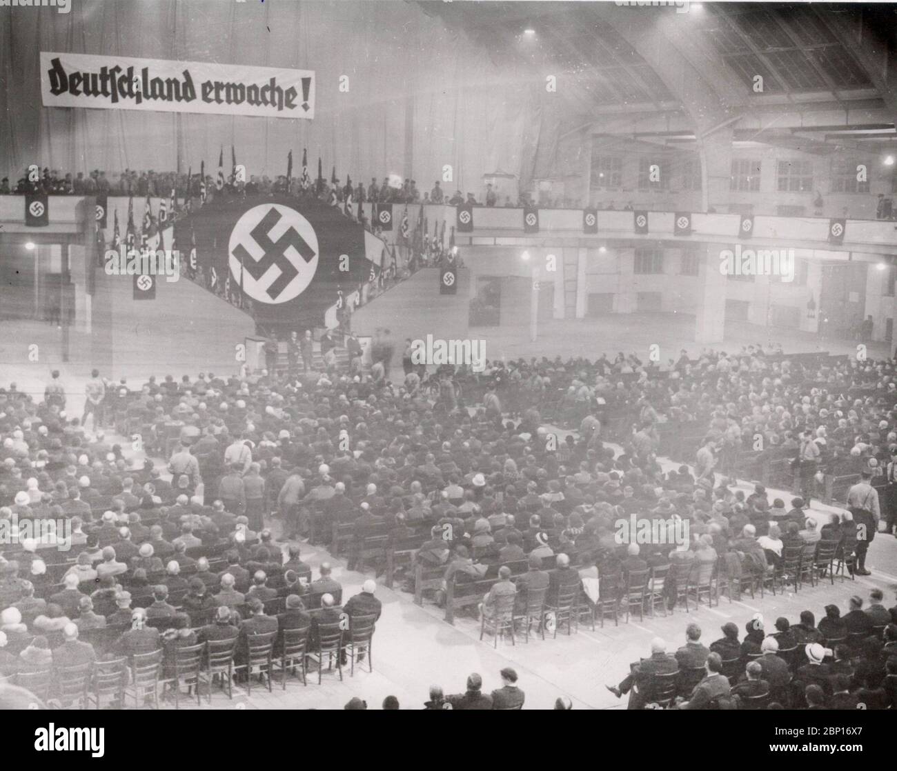 Hitler speach hi-res stock photography and images - Alamy