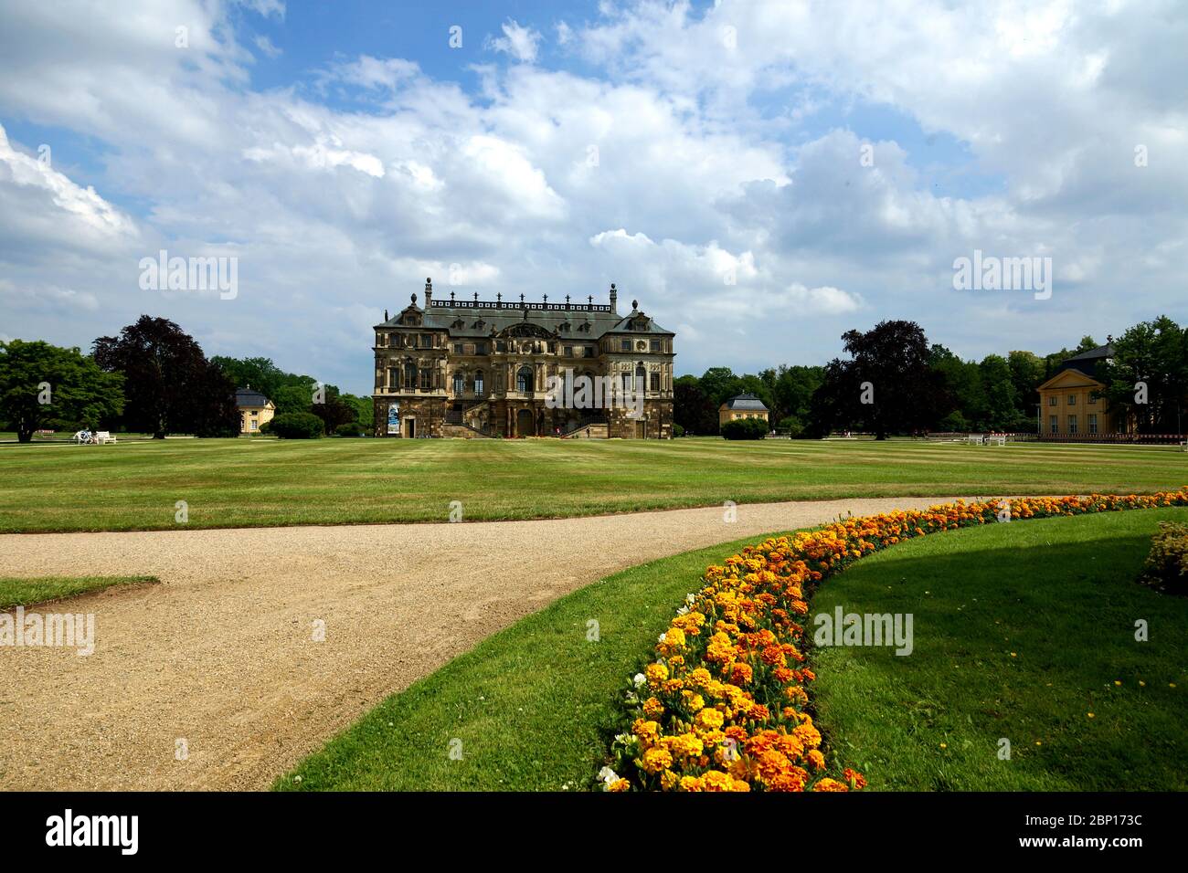 Grosser Garten in Dresden Stock Photo - Alamy