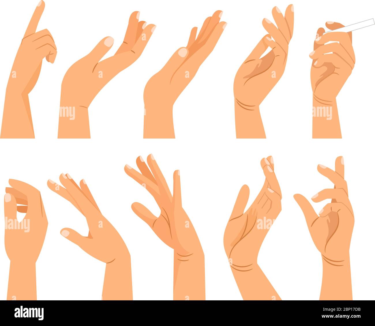 Black White Drawing Hand Pointing High Resolution Stock Photography and ...